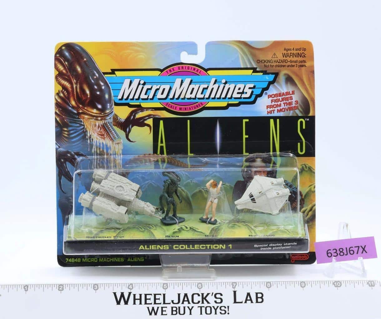 Aliens Collection 1 Micro Machines Aliens 1996 Galoob Action Figures ...