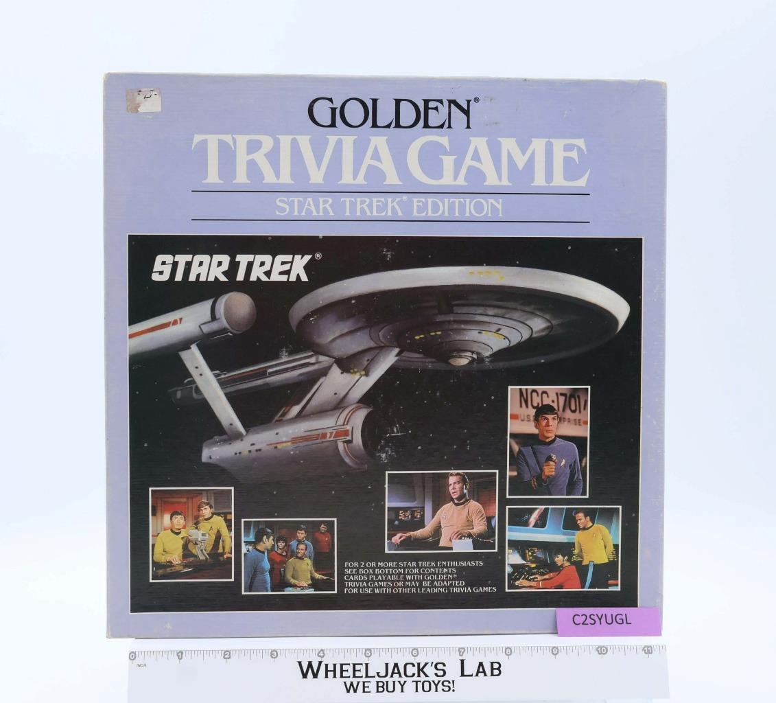 Star Trek Trivia Game #4162 1985 Golden/Western Publishing - Wheeljack ...