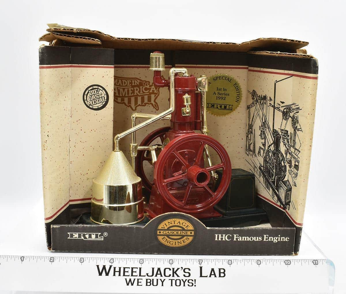 IHC Famous Engine Vintage Gasoline Engines 1991 Ertl Farm Tractor Toy ...