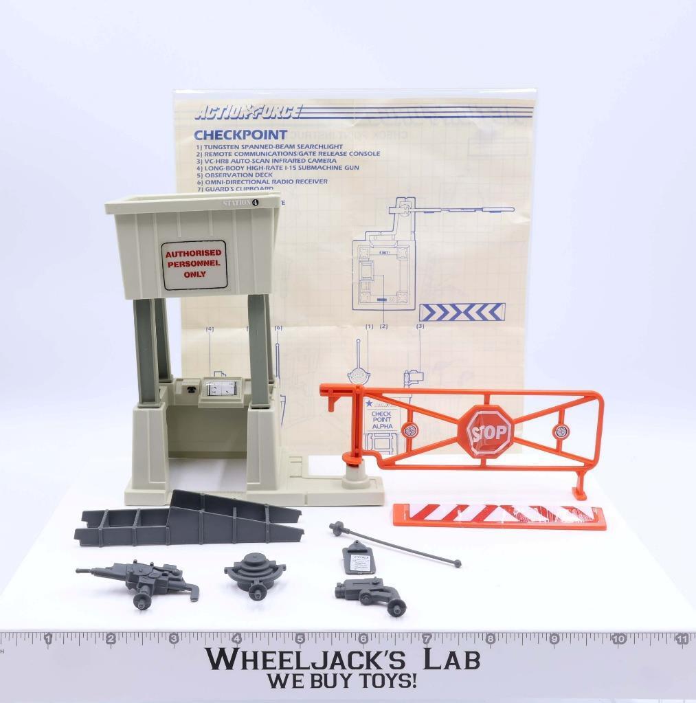 Check Point Alpha Battle Station Complete G.I. Joe 1985 Hasbro Action ...