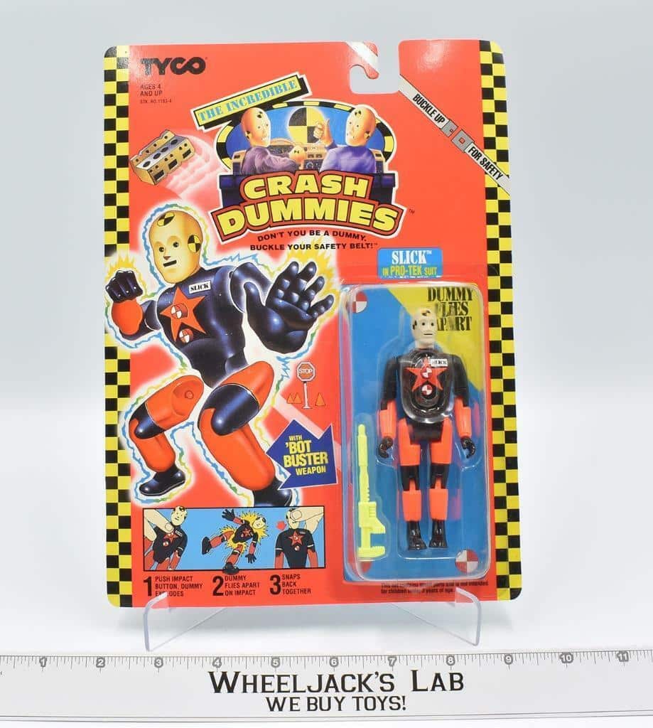 Slick PRO-TEK The Incredible Crash Dummies 1992 Tyco NEW SEALED MOSC ... Slick PRO-TEK The Incredible Crash Dummies 1992 Tyco NEW SEALED MOSC ...