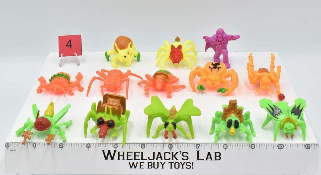 Lot of Spiders/Insects #4 Monsters in my Pocket Mattel 1980's Action ...