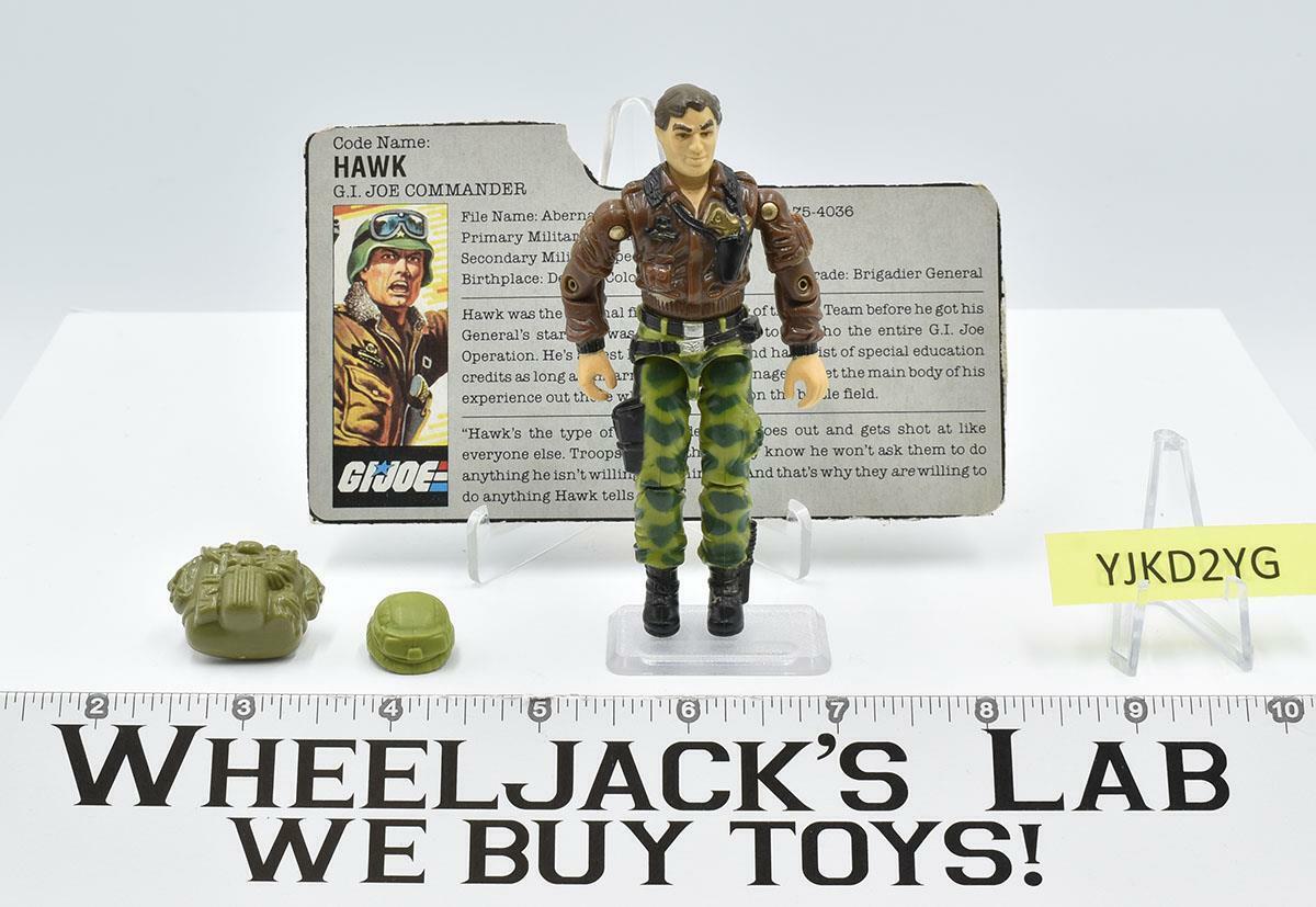 Hawk V2 1986 GI Joe Hasbro ARAH Vintage Action Figure - Wheeljack's Lab