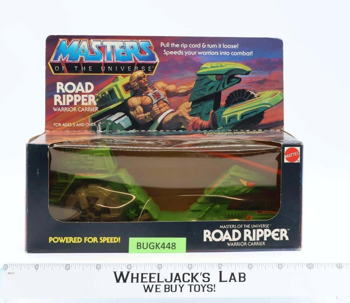 Road Ripper Complete He-Man MIB Masters of the Universe MOTU 1984 ...