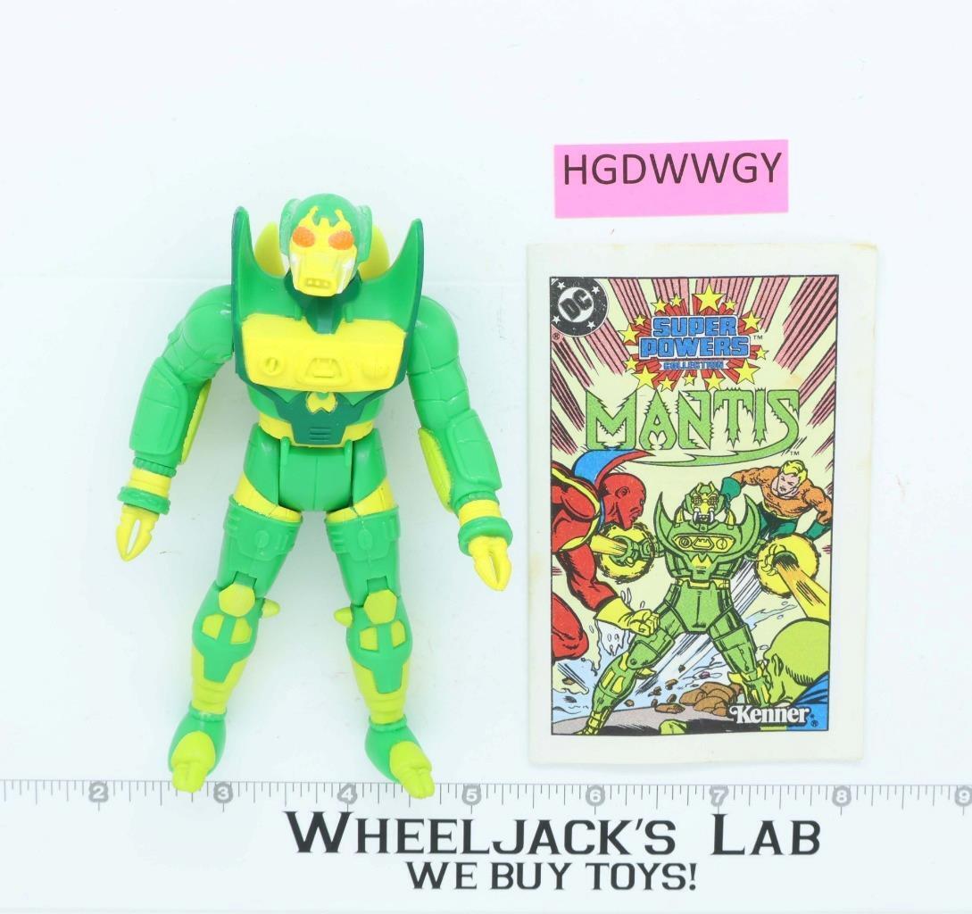 Mantis Super Powers 100% Complete 1985 Kenner Vintage Action Figure DC ...