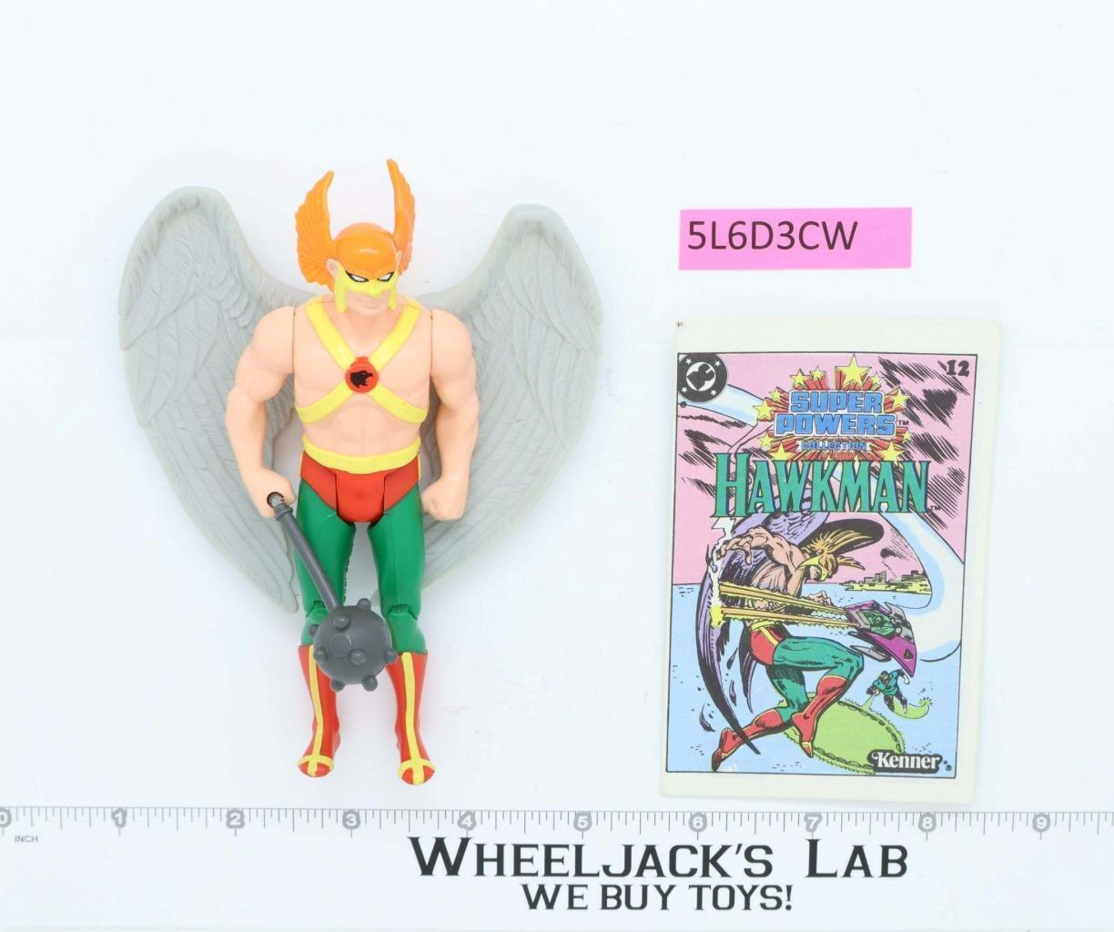 Hawkman 100% Complete Super Powers 1984 Kenner Action Figure DC Comics ...