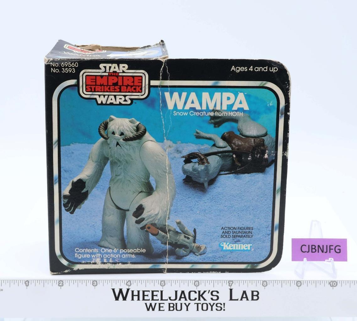 Wampa Snow Monster Complete W/Box Star Wars ESB 1981 Kenner Action ...