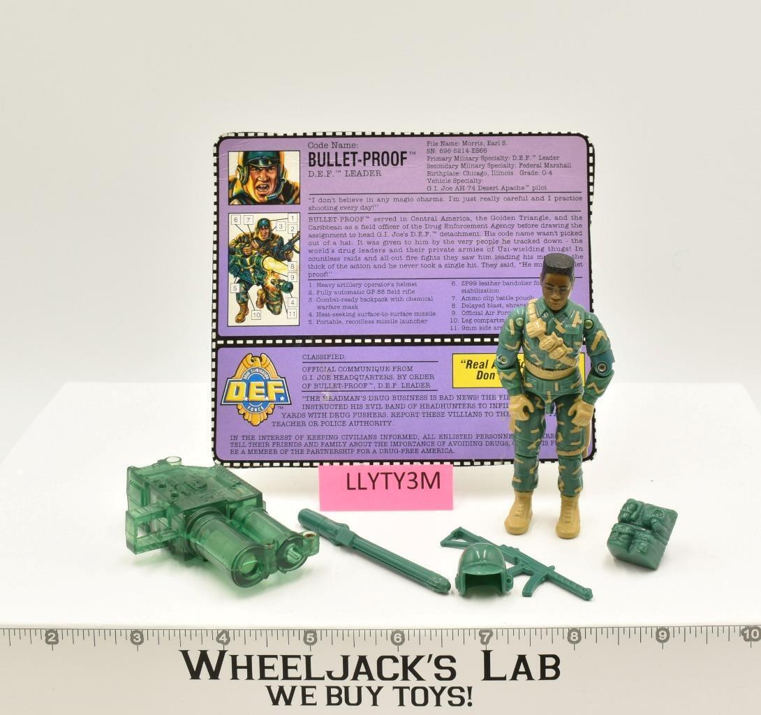 Bullet Proof V1 G.I. Joe 1992 Hasbro Action Figure - Wheeljack's Lab