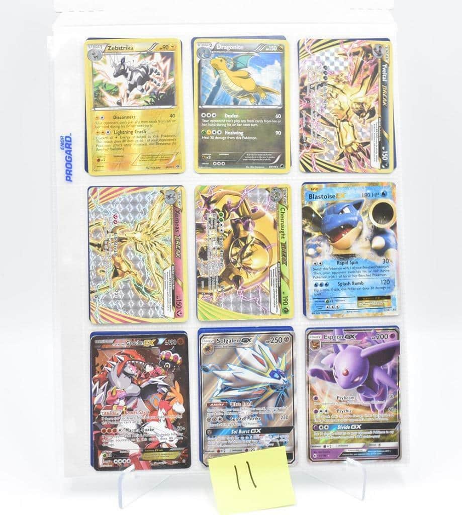Mega EX Break Yveltal Chesnaught Espeon Nintendo 18 Rares Cards Lot of ...