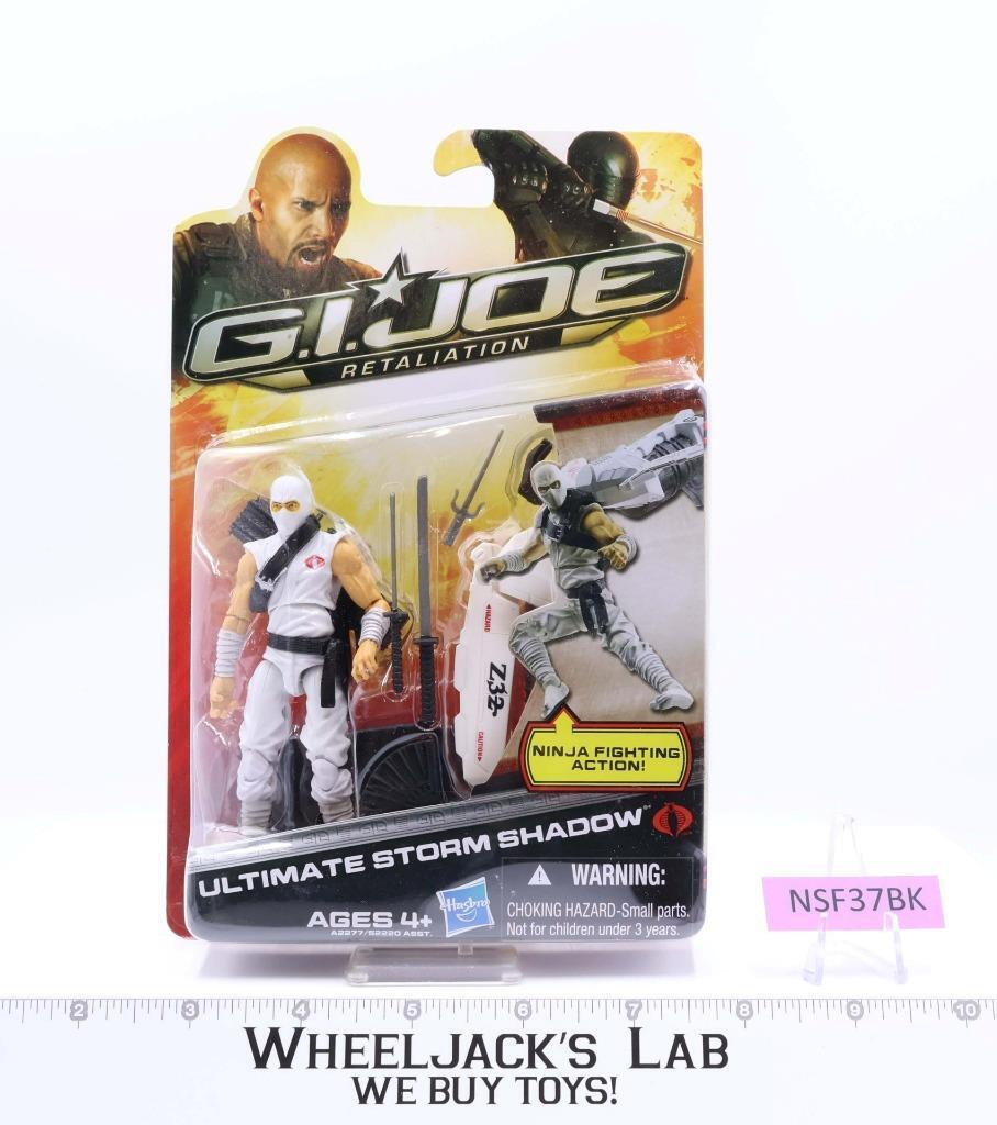 Ultimate Storm Shadow G.I. Joe Retaliation 2012 Hasbro NEW MOSC Action ...