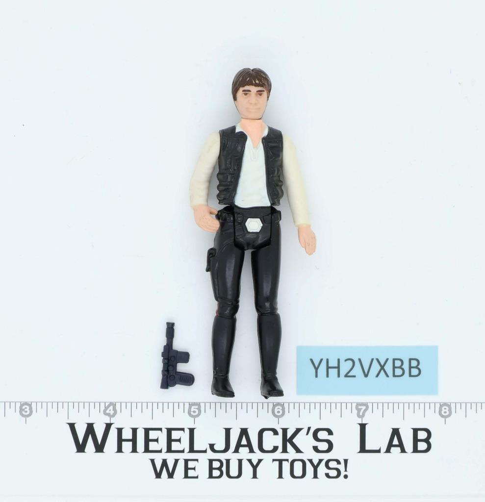 Han Solo BIG HEAD 100% Complete Star Wars 1977 Kenner NO REPRO ...