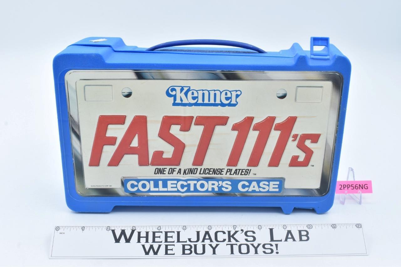 Fast 111's Collector's Case License Plate Design 1981 Kenner ...