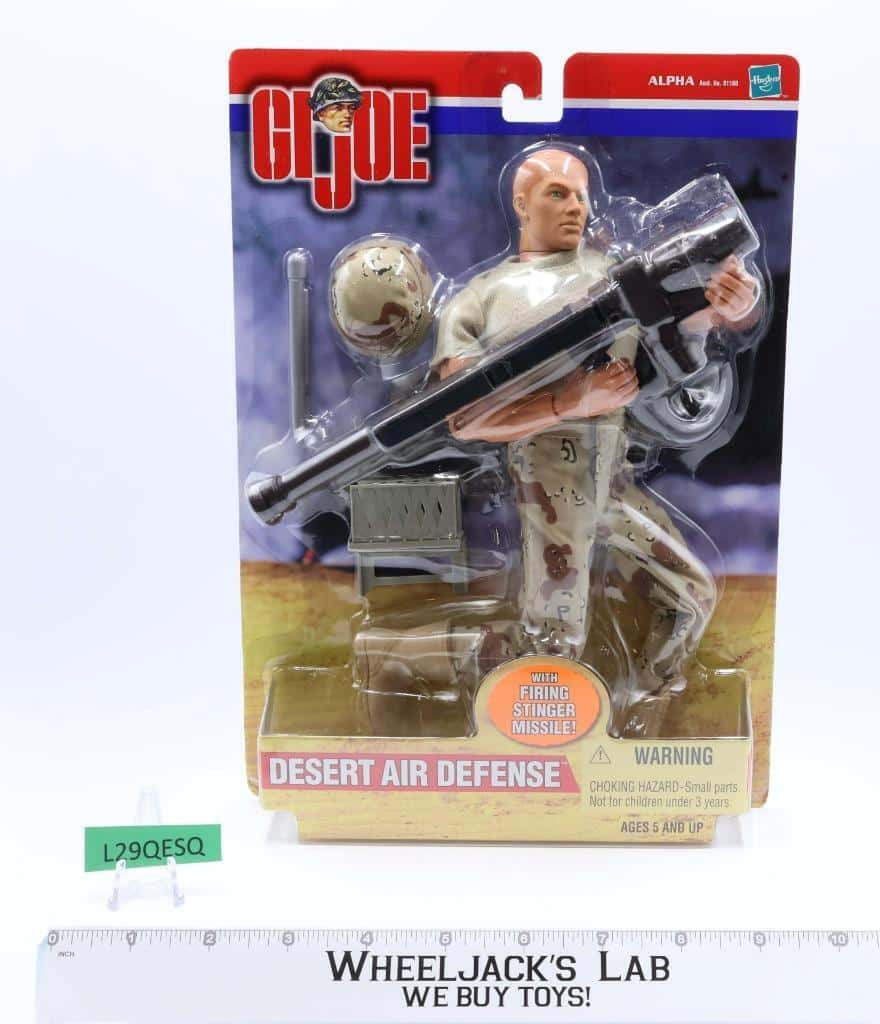 Desert Air Defense GI Joe 12" Fully Posable Hasbro 2000 NEW MOSC Action ...
