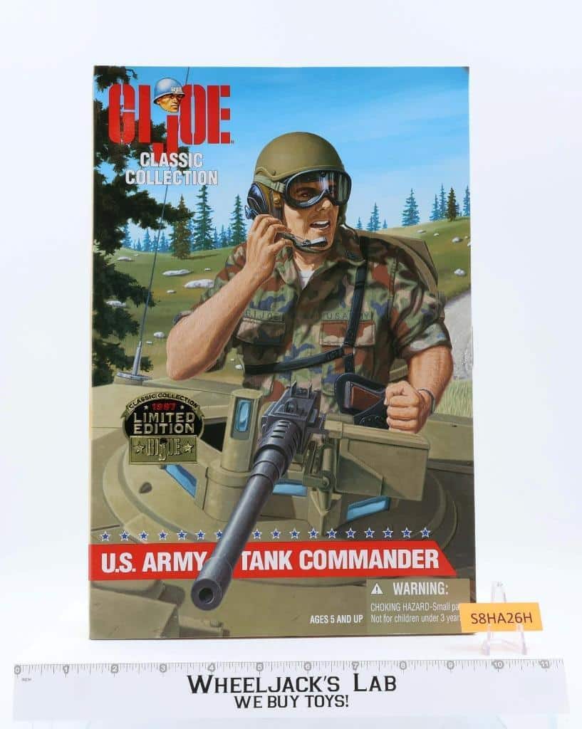 US Army Tank Commander GI Joe Classic Collection 1997 Hasbro NEW MISB ...