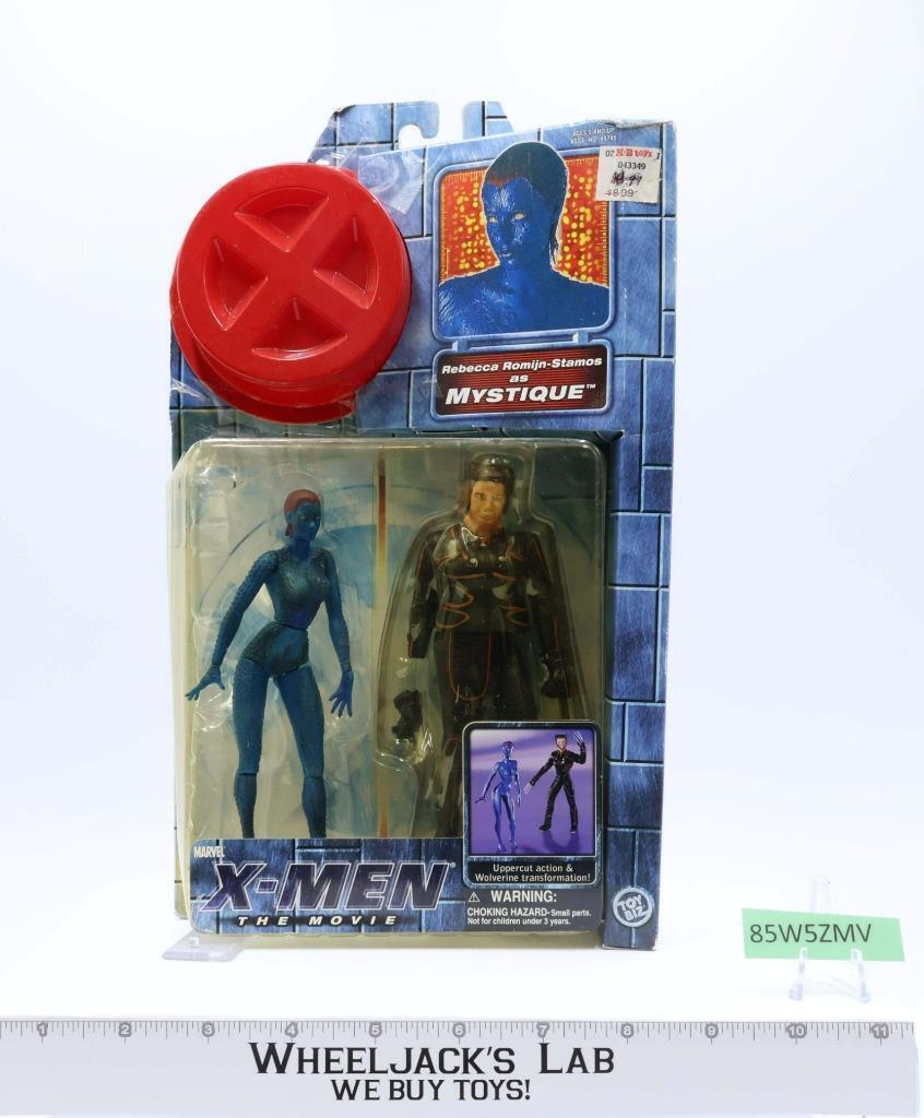 Mystique Marvel Comics X-Men The Movie 2000 ToyBiz Action Figure NEW MISB - Wheeljack's Lab