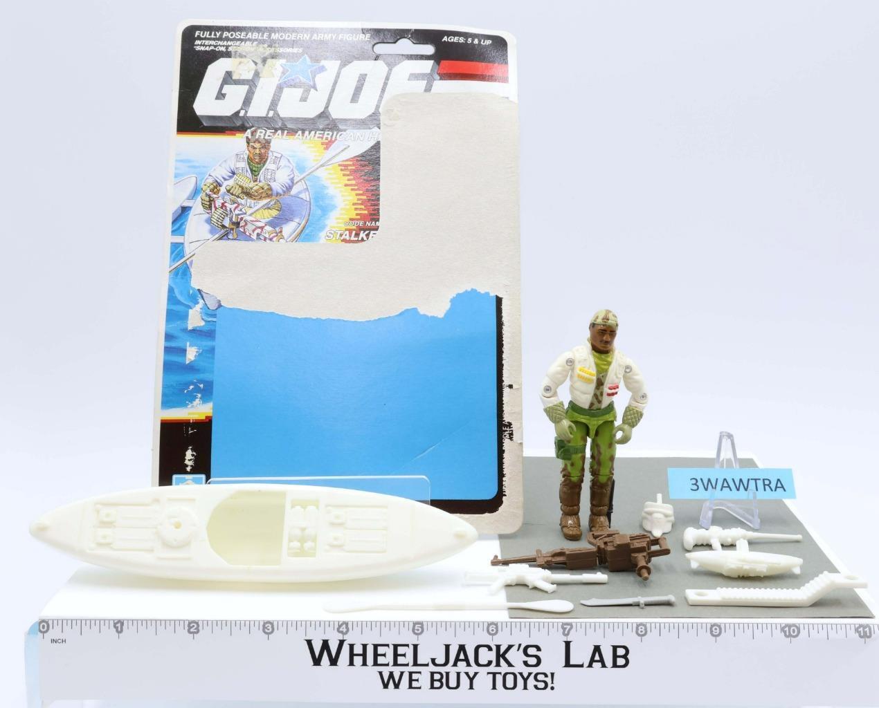 Stalker V2 100% Complete W/Card GI Joe 1989 Hasbro Vintage Action ...