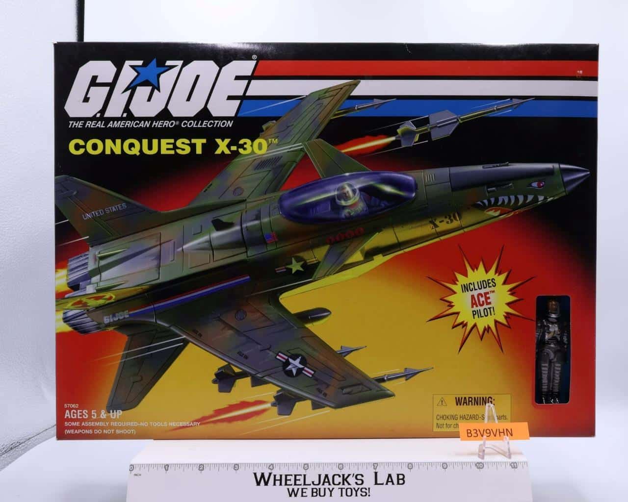 Conquest X-30 GI Joe 1998 Hasbro Action Figure Vehicle NEW MISB SEALED ...