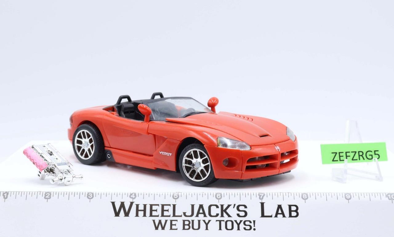 Sideswipe Dodge Viper Alternators 100% Complete 2003 Hasbro ...
