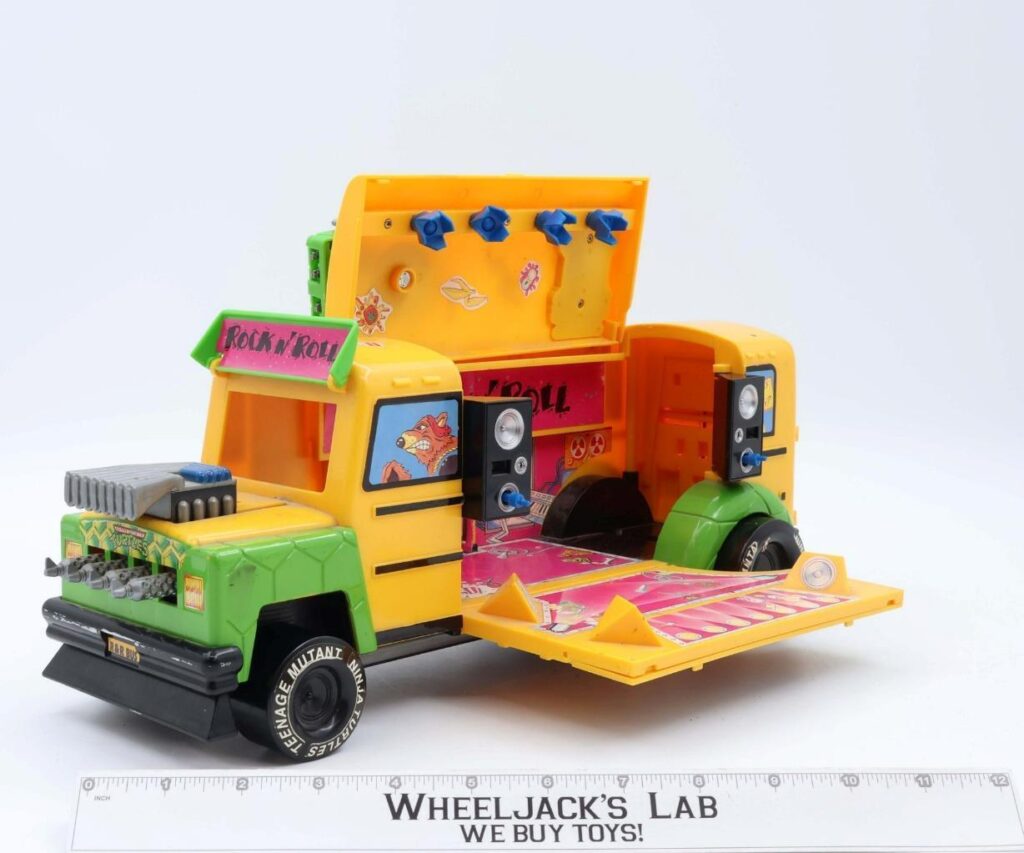 Rock n Roll Muta Bus Teenage Mutant Ninja Turtles TMNT 1992 Playmates ...