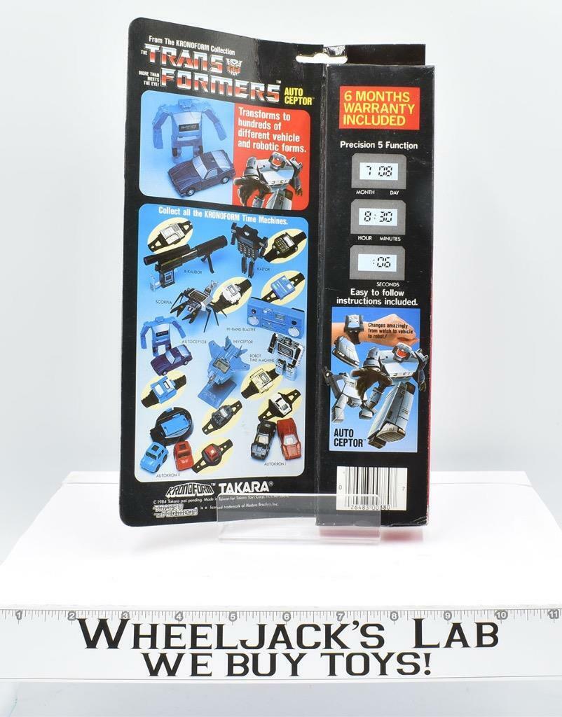 Autoceptor Kronoform MISB Wristwatch Watch Takara Hasbro G1 ...