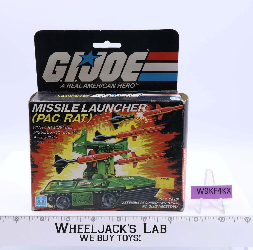 Missile Launcher Pac Rat Complete GI Joe 1983 Action Vehicle Hasbro ...
