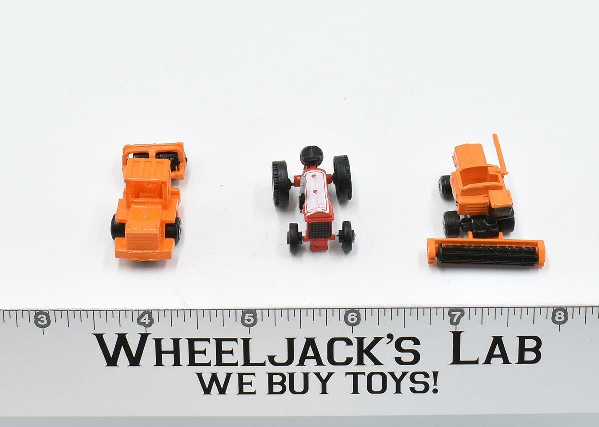 Lot of 3 Tractors 1988-89 Vintage Galoob Micro Machines - Wheeljack's Lab