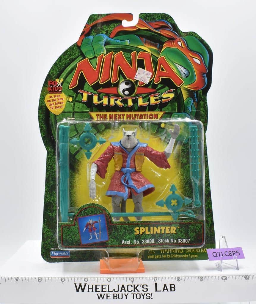 Splinter Teenage Mutant Ninja Turtles TMNT Next Mutation 1997 Playmates ...