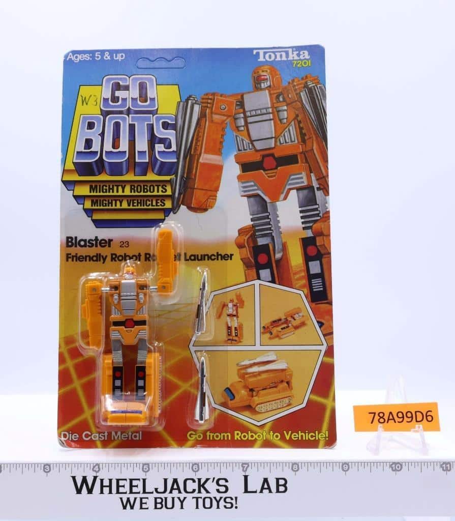 Blaster Friendly Robot Rocket Launcher Gobots 1984 Tonka Figure NEW ...