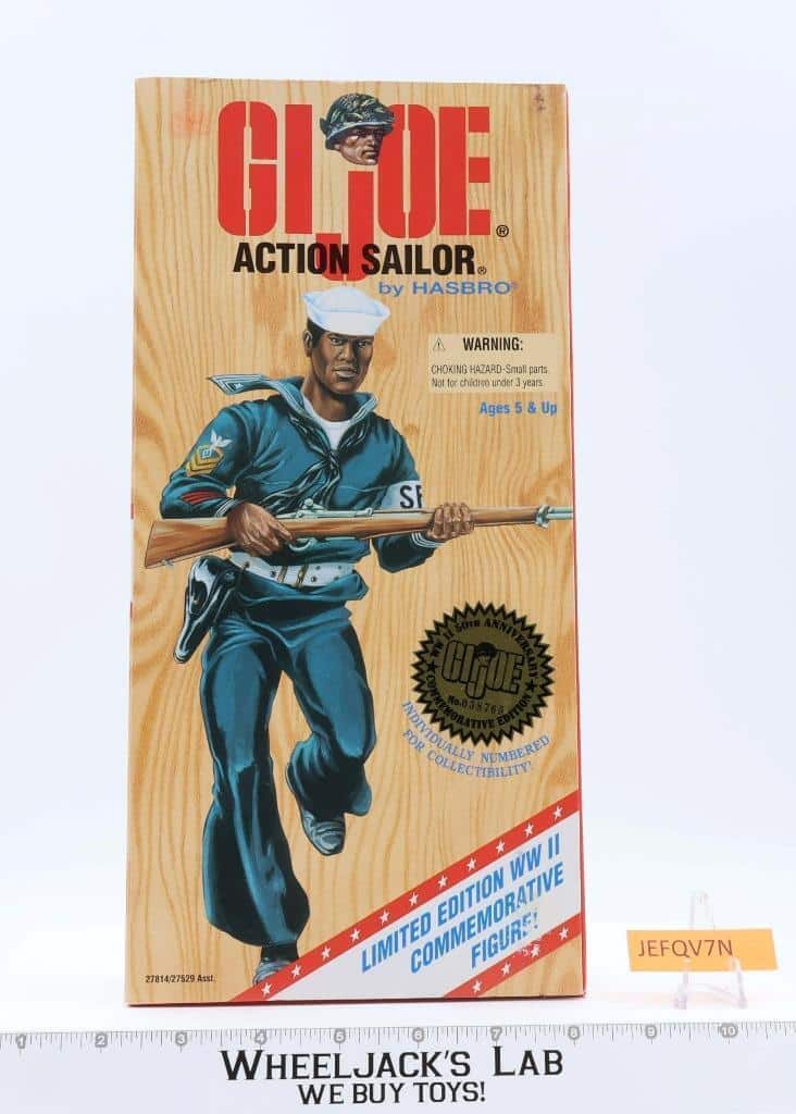 Action Sailor GI Joe Commemorative Edition 1996 Hasbro Figure NEW MISB ...
