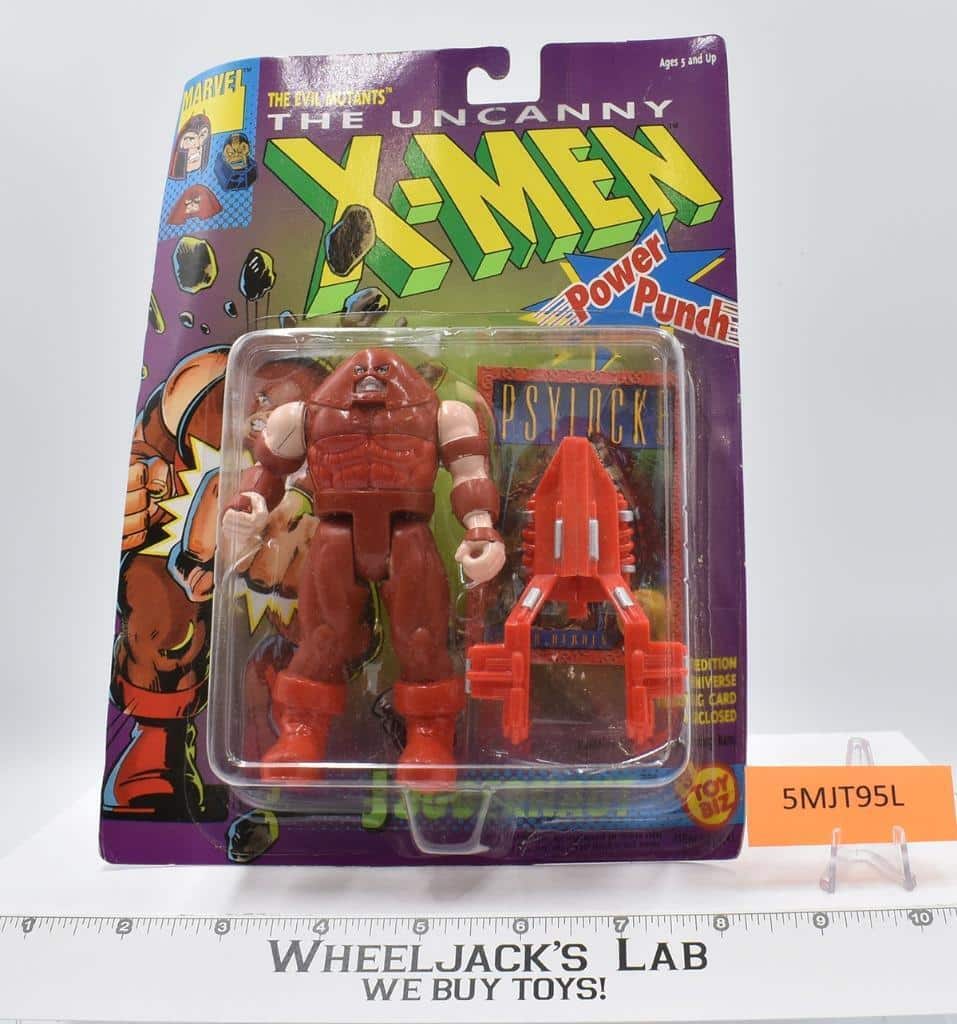 Juggernaut Power Punch Uncanny X-Men ToyBiz 1993 MOSC Vintage Action ...