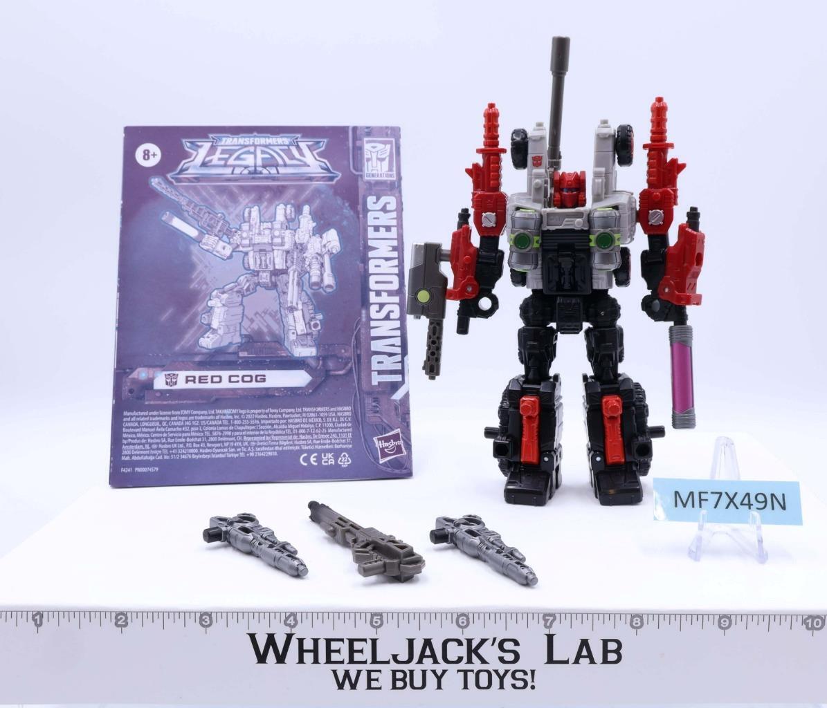 Red Cog 100% Complete Transformers Legacy 2022 Hasbro Action Figure ...