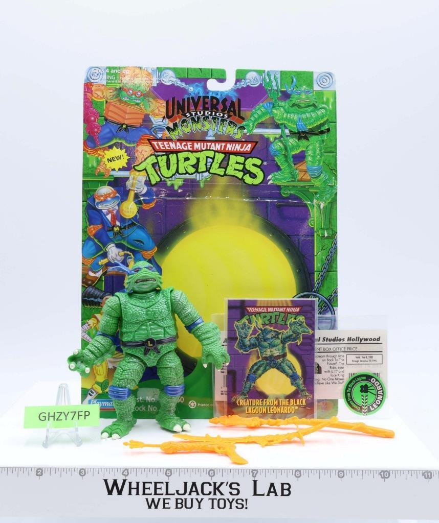 Creature from the Black Lagoon Leonardo Complete W/Card TMNT Universal ...