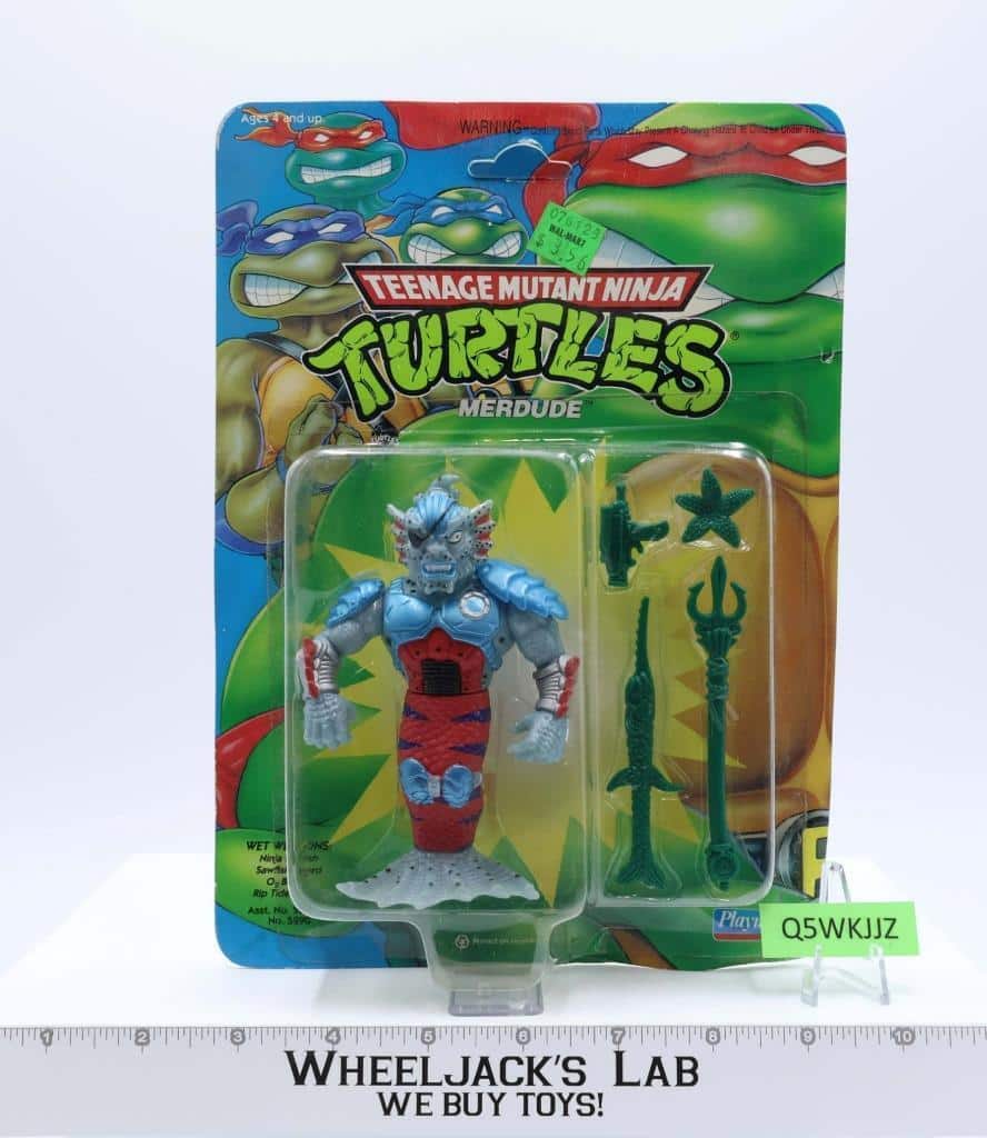 Merdude Teenage Mutant Ninja Turtle TMNT 1992 Playmates NEW MOSC SEALED ...