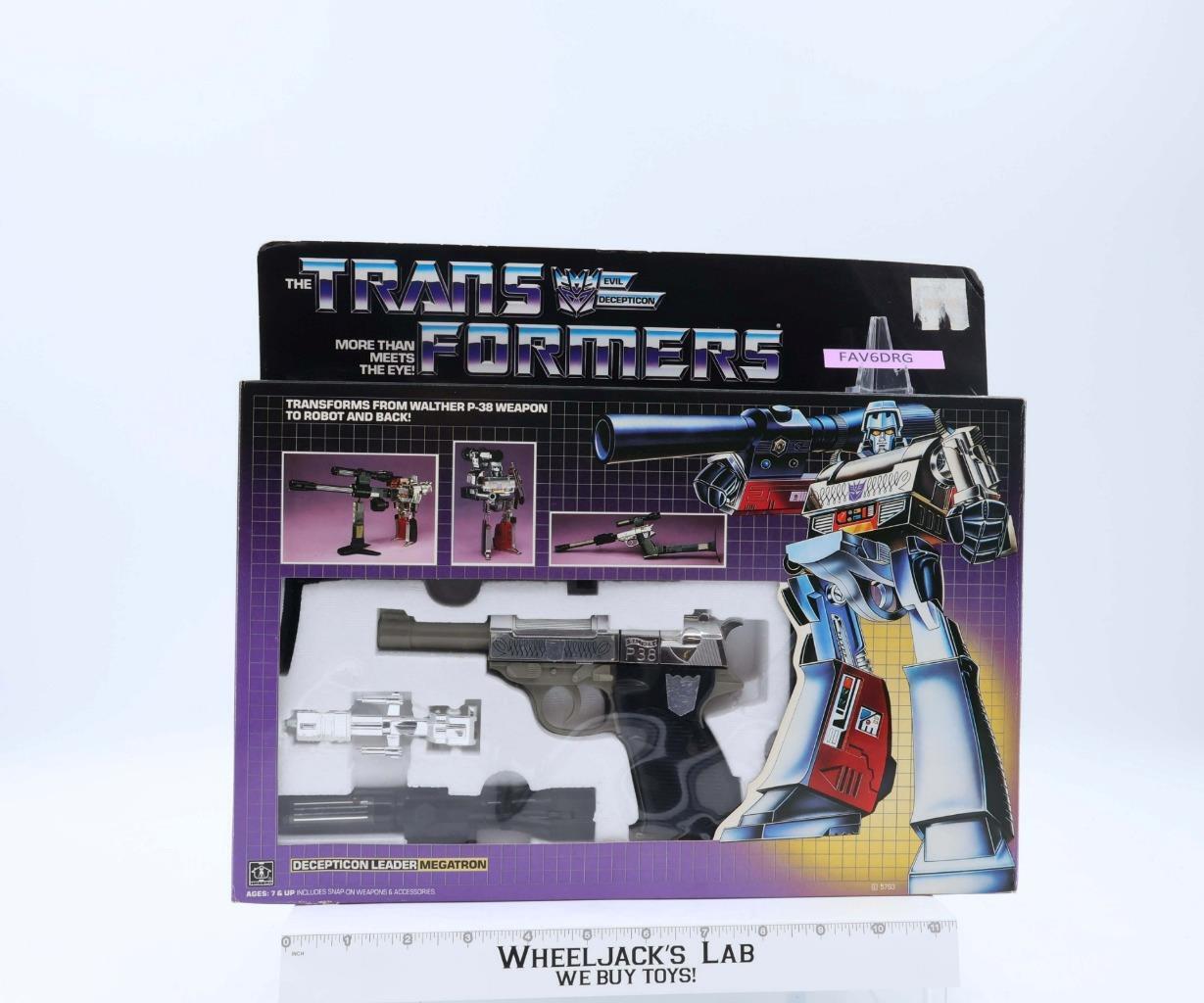 Megatron 100% Complete NR MINT FIG W/Box 1984 Vintage Hasbro G1 ...