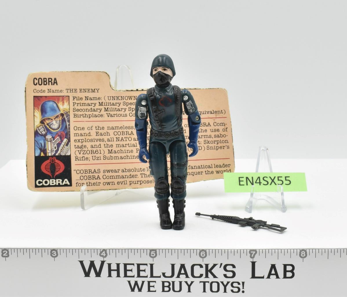 Cobra The Enemy V1.5 100% Complete G.I. Joe 1983 Hasbro Vintage Action ...