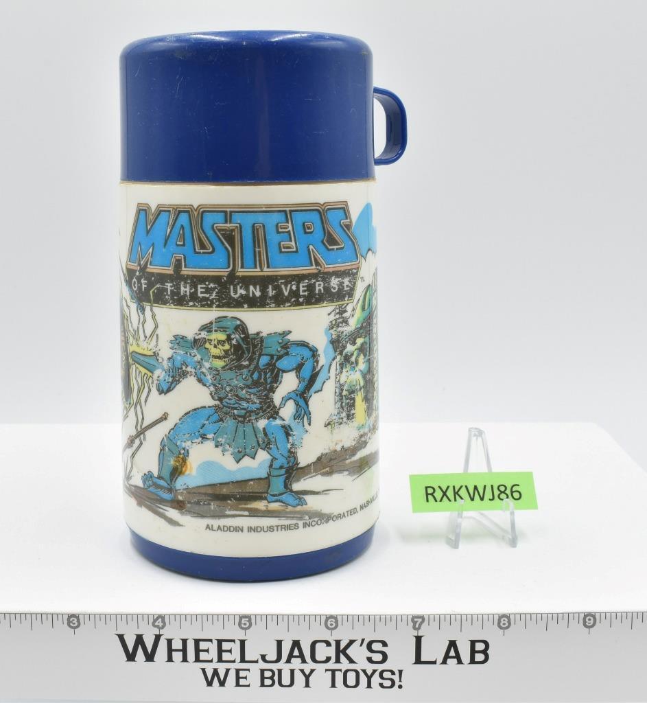 He-Man Masters of the Universe MOTU Thermos Mug 1983 Aladdin Mattel ...