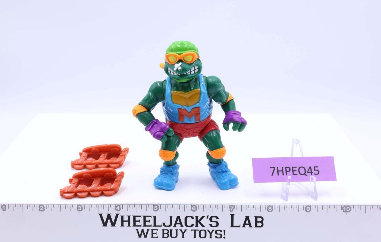Skateboardin' Mike Teenage Mutant Ninja Turtles 1991 Playmates Action ...