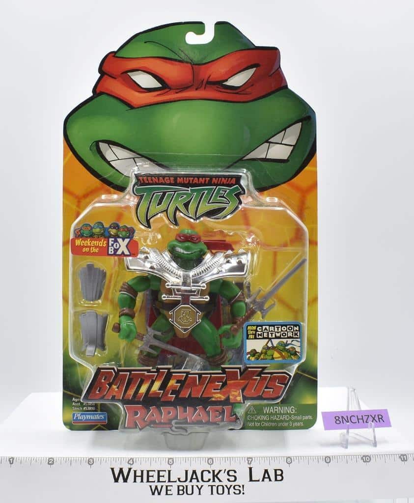 Raphael Battle Nexus Teenage Mutant Ninja Turtles TMNT Playmates MOSC ...