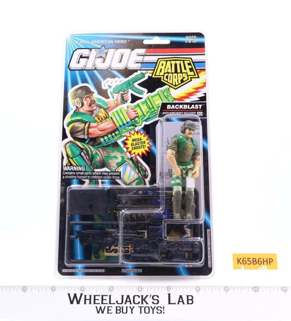 Backblast GI Joe Battle Corps 1992 Hasbro Action Figure NEW MOSC SEALED ...