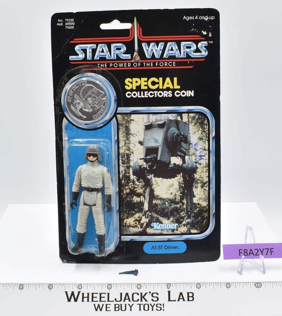 AT-ST Driver 100% Complete 92 Back Star Wars POTF 1983 Kenner NO REPRO ...