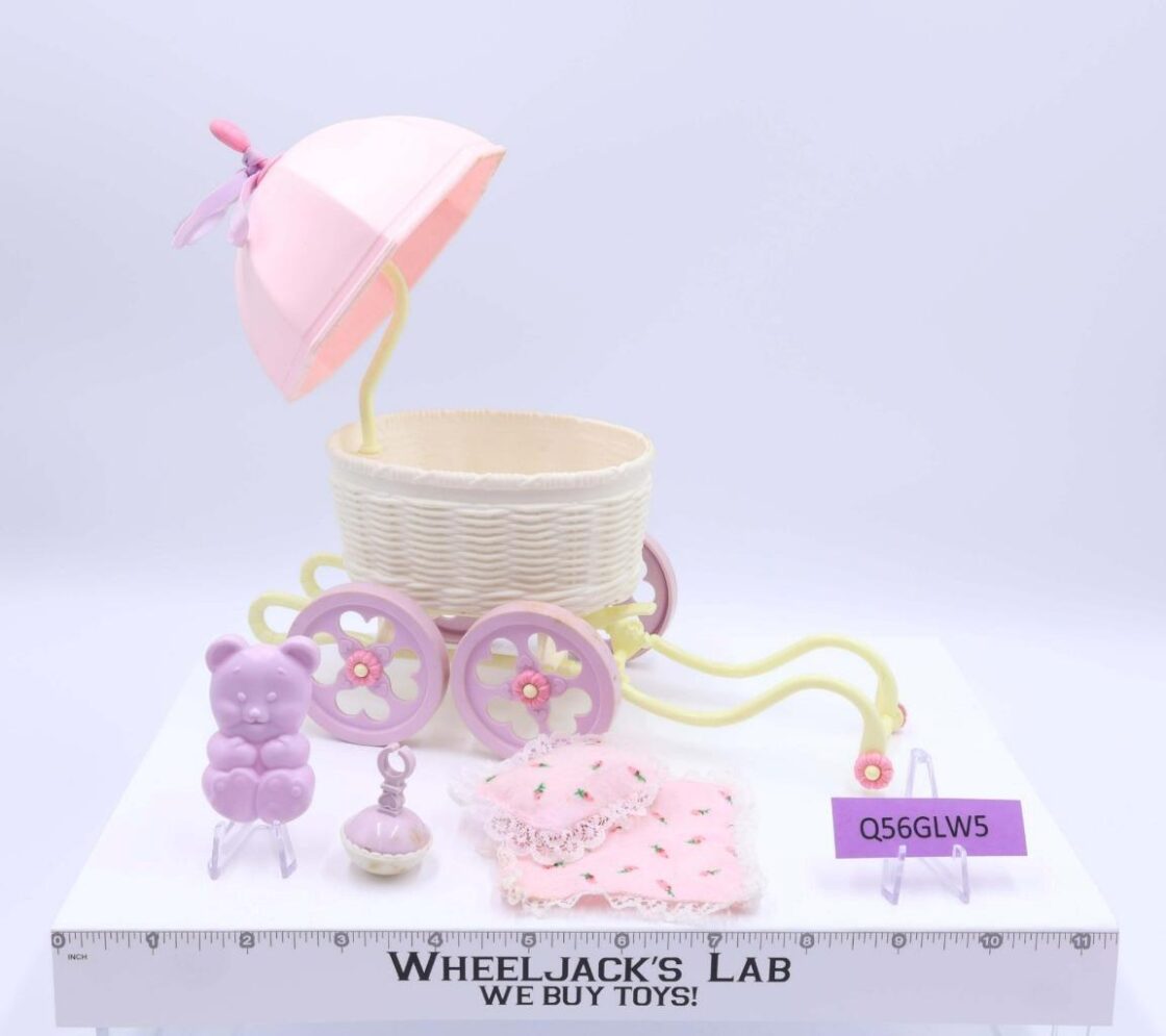 Baby Buggy Stroller Carriage My Little Pony MLP G1 1985 Hasbro Action ...