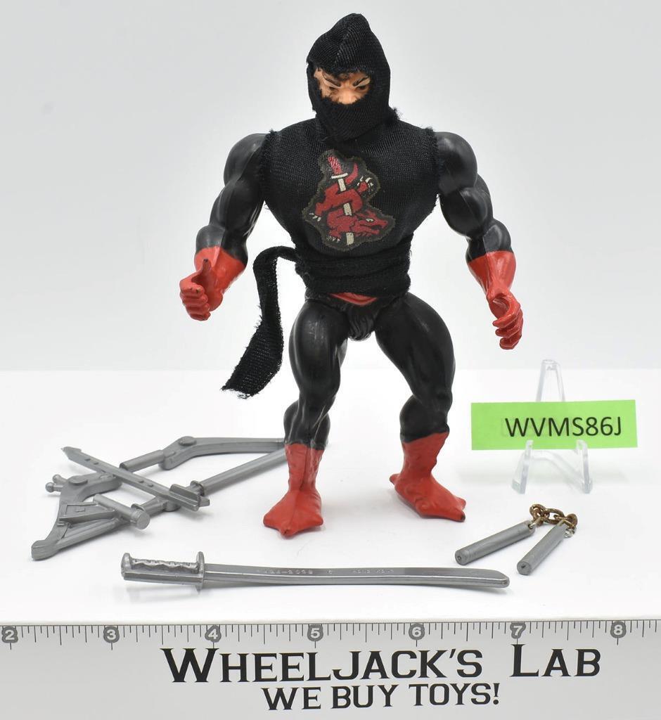 Ninjor 100% Complete 1987 He-Man Masters of the Universe MOTU Mattel ...