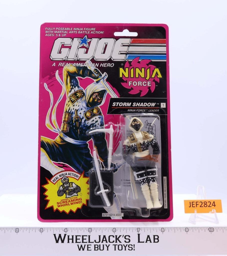 Storm Shadow GI Joe Ninja Force 1992 Hasbro Action Figure NEW MOSC ...