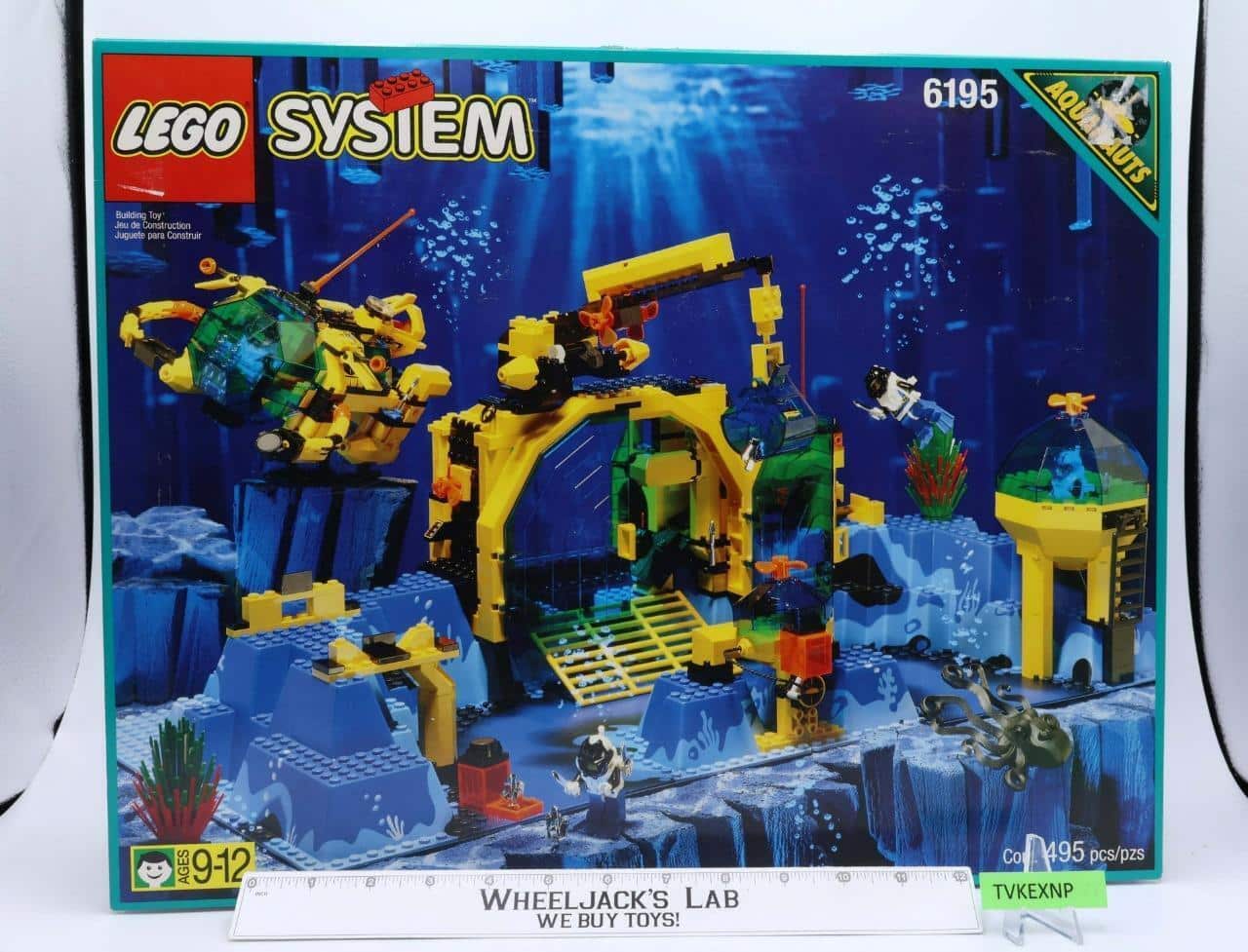 #6195 Neptune Discovery Lab 100% Complete Lego Aquanauts Aquazone ...