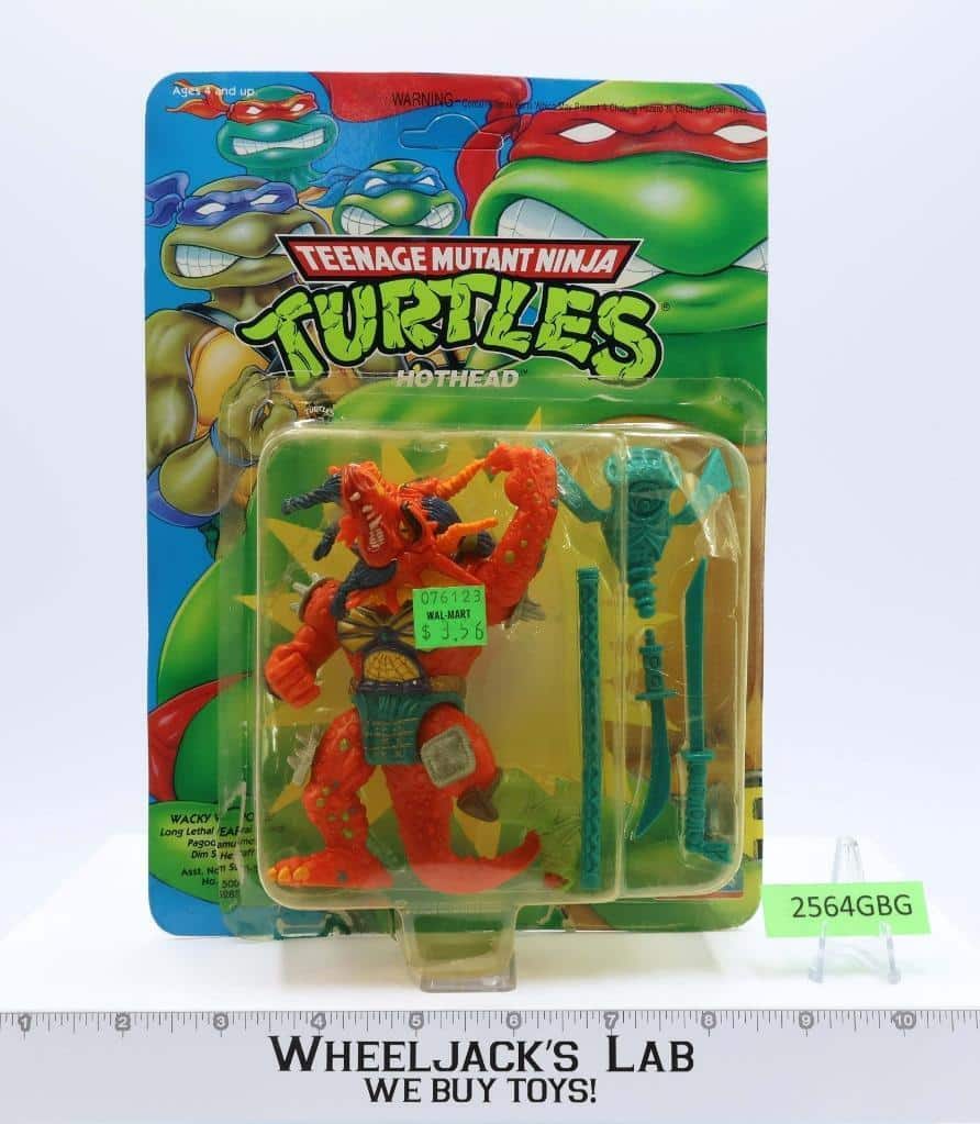 Hot Head Teenage Mutant Ninja Turtle TMNT 1992 Playmates NEW MOSC ...