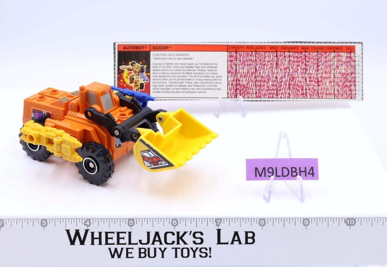 Scoop Targetmaster 100% Complete NEAR MINT 1987 Vintage G1 Transformers ...
