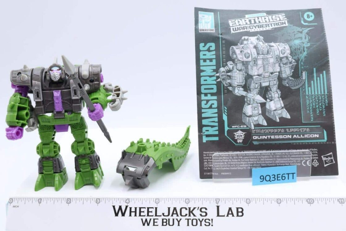 Quintesson Allicon 100% Complete Transformers Earthrise WFC 2020 Hasbro ...