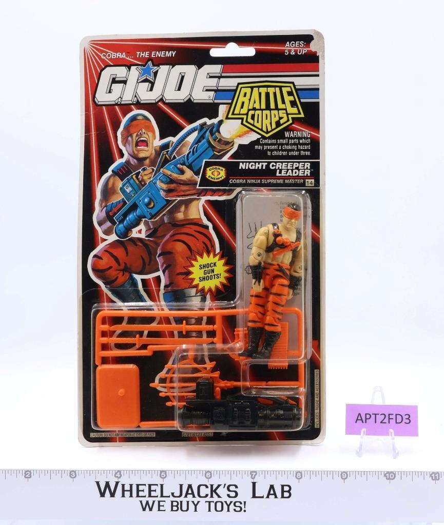 Night Creeper Leader Battle Corps NEW MOSC 1992 GI Joe Hasbro Vintage ...