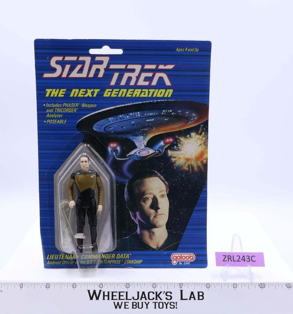 Lieutenant Commander Data Star Trek The Next Generation MOSC Galoob ...
