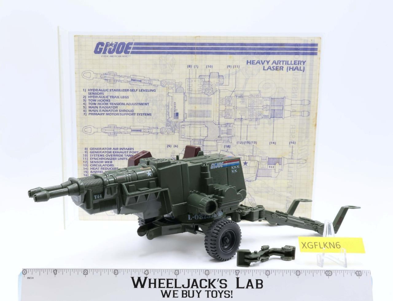 HAL 100% Complete G.I. Joe 1982 Hasbro Vintage Vehicle Action Figure ...